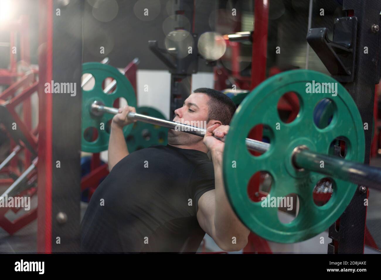 Hard Core Bodybuilding. Muscular athletic bodybuilder fitness model ...