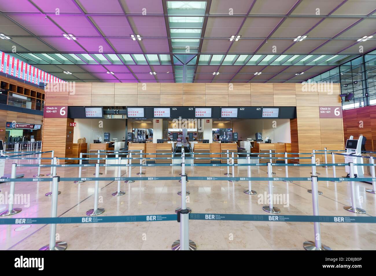 Berlin, Germany - October 28, 2020: New Berlin Brandenburg BER Willy ...