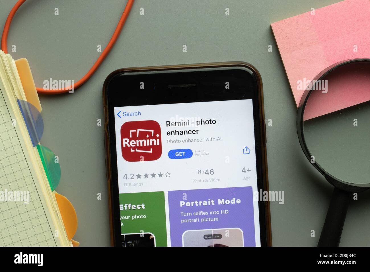 Remini app hi-res stock photography and images - Alamy