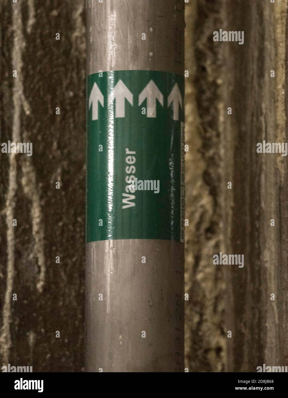 water pipe or tube in civil engineering and building services Stock ...