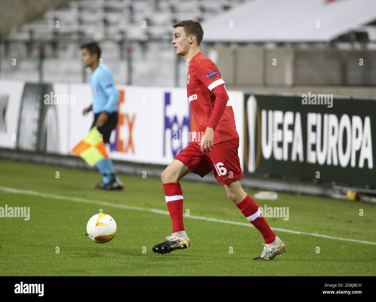Pieter Gerkens of Antwerp during the UEFA Europa League, Group Stage ...