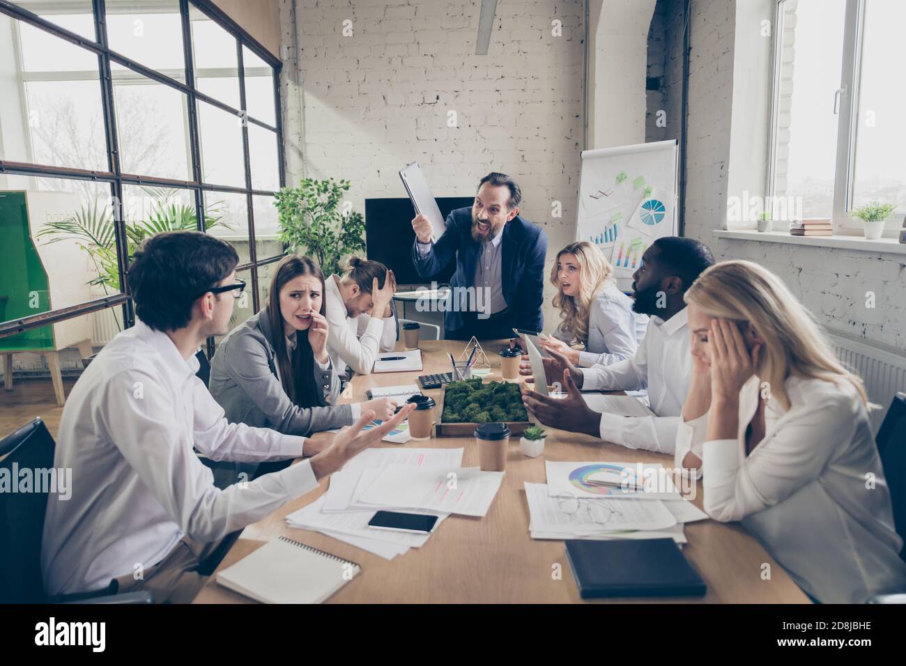 Diverse group of people angry hi-res stock photography and images - Alamy