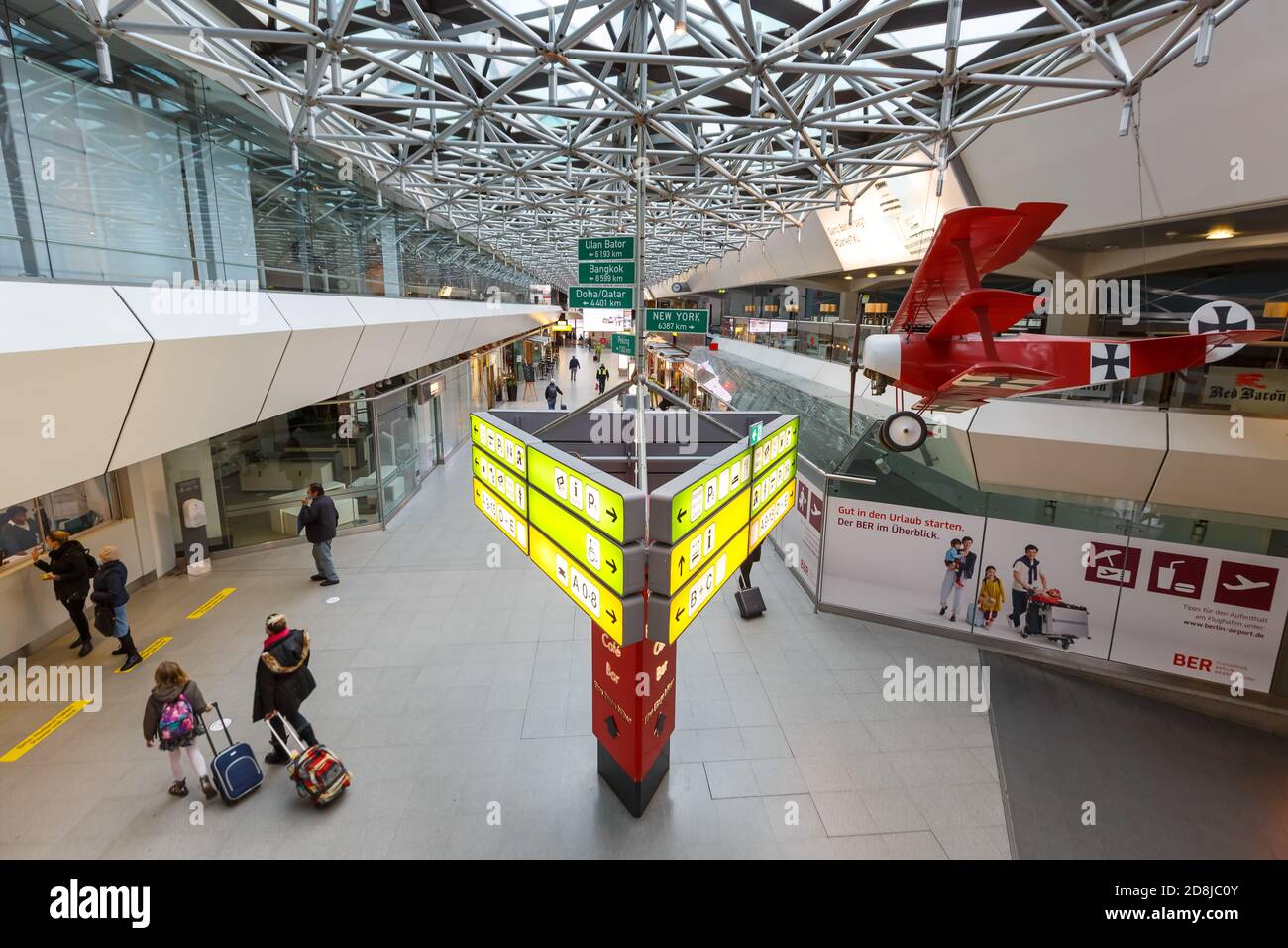 Berlin, Germany - October 27, 2020: Berlin Tegel TXL Airport Terminal ...