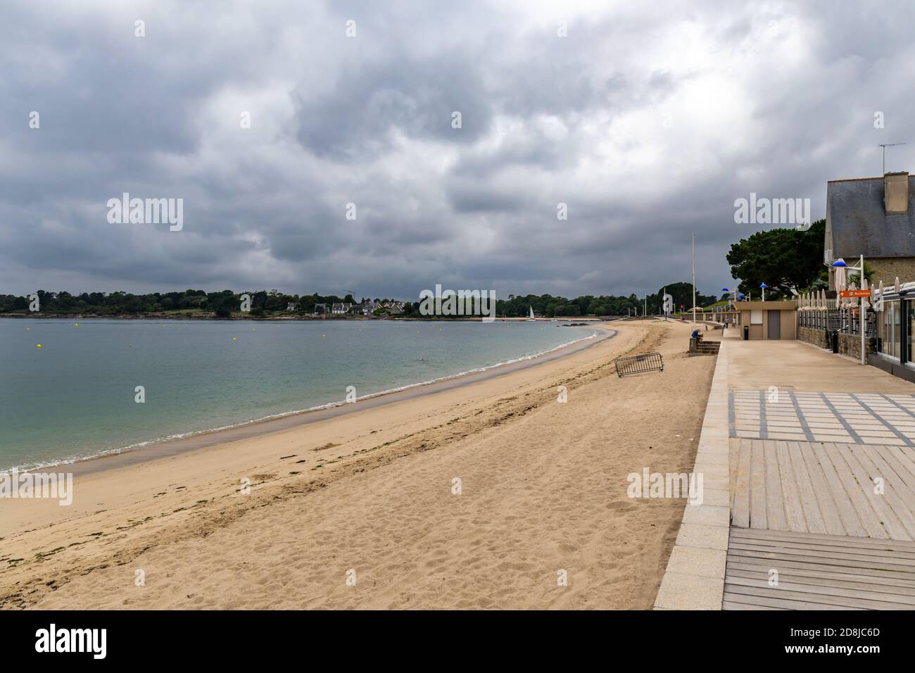 Benodet beach, Finistere, Brittany, France Stock Photo - Alamy