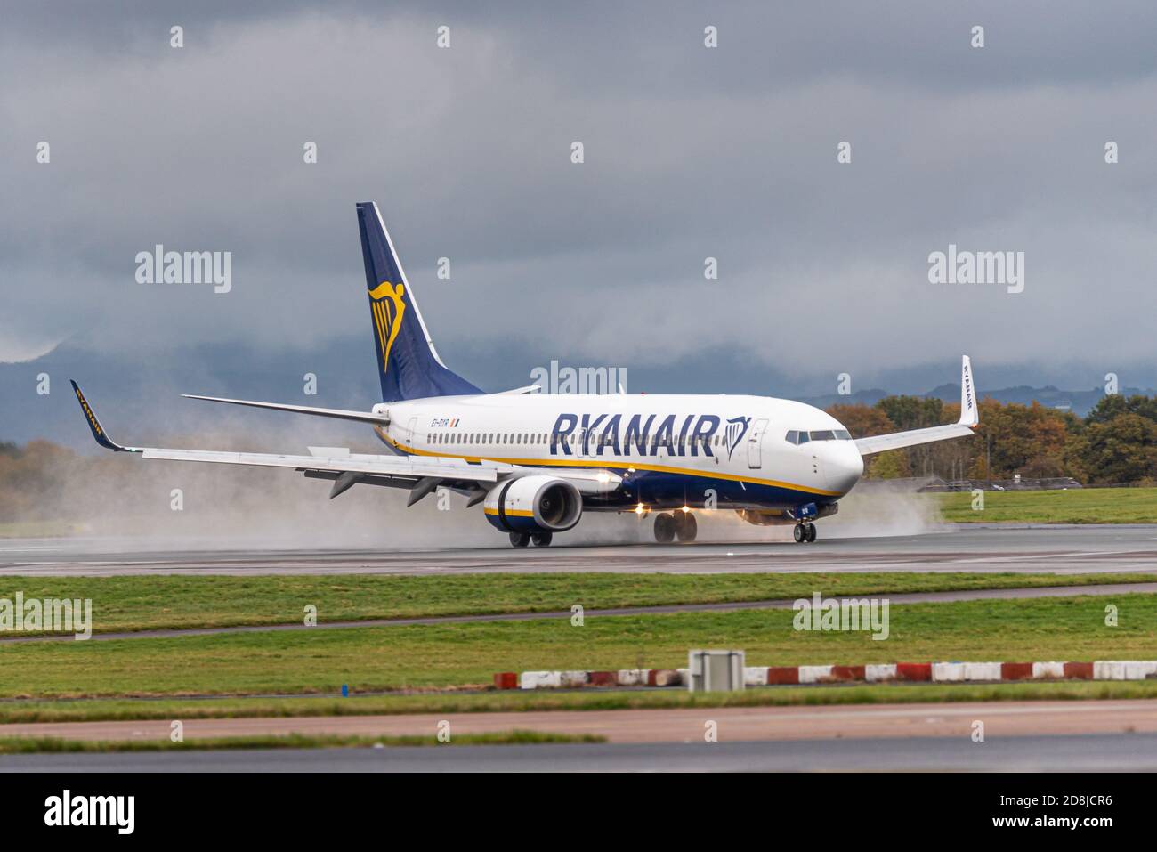 MANCHESTER, UK 30 OCTOBER 2020 - Ryanair Boeing B737-8AS (B738) flight ...