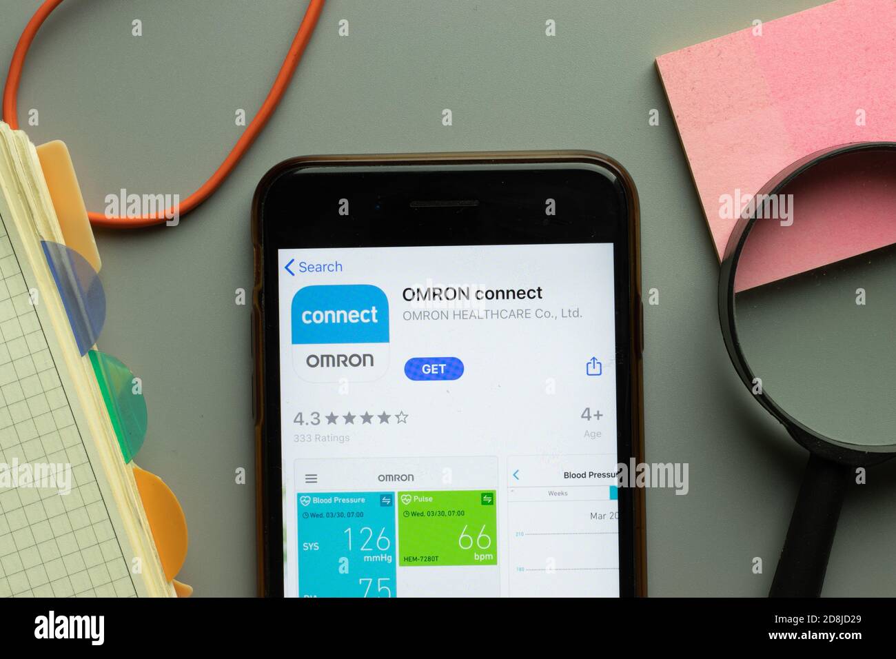 Omron connect hi-res stock photography and images - Alamy