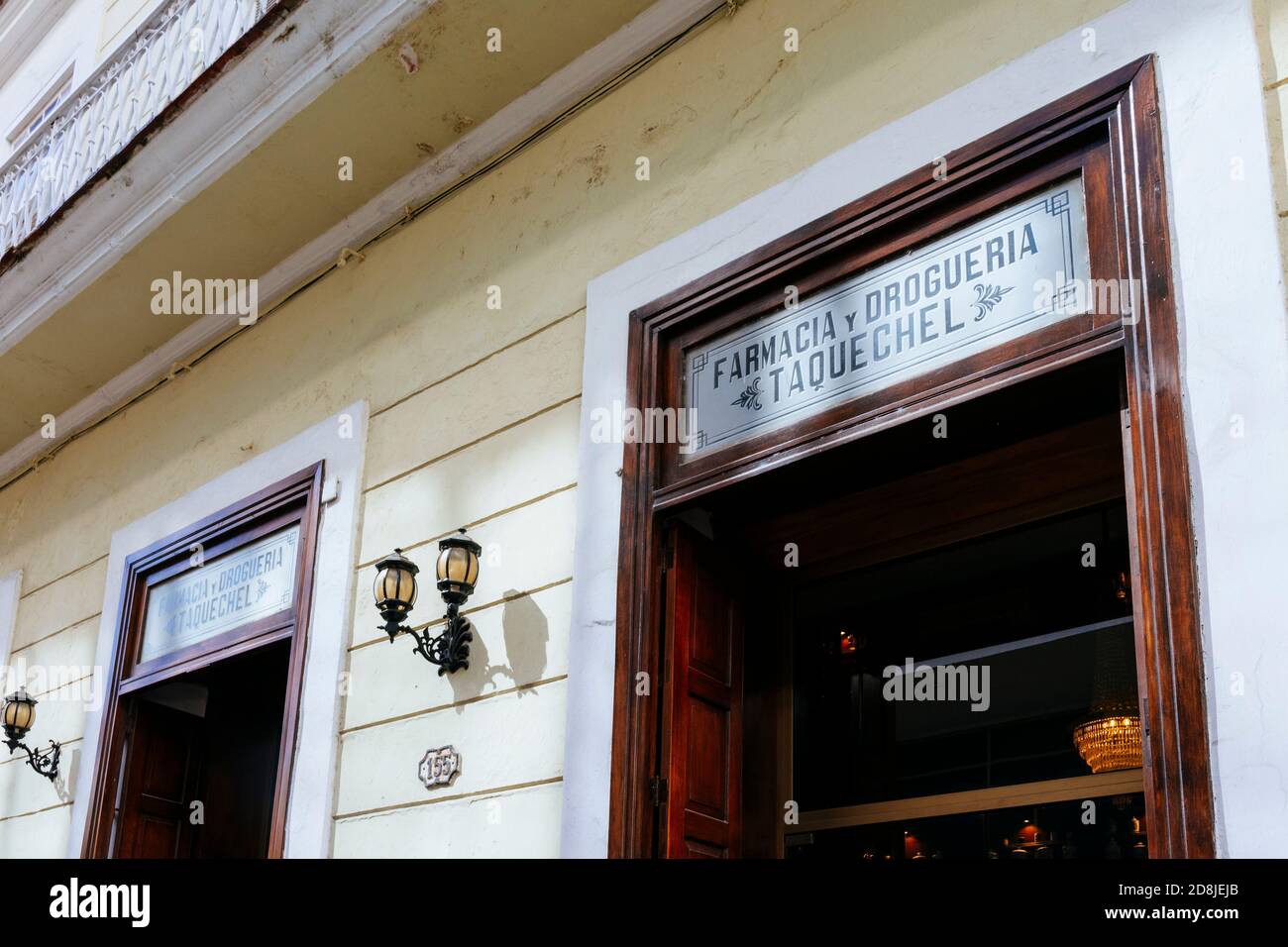Pharmacy Taquechel. This townhouse was adapted in 1898 into a pharmacy ...