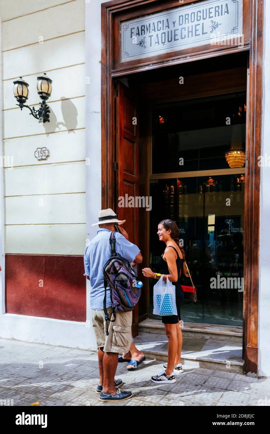 Pharmacy Taquechel. This townhouse was adapted in 1898 into a pharmacy ...