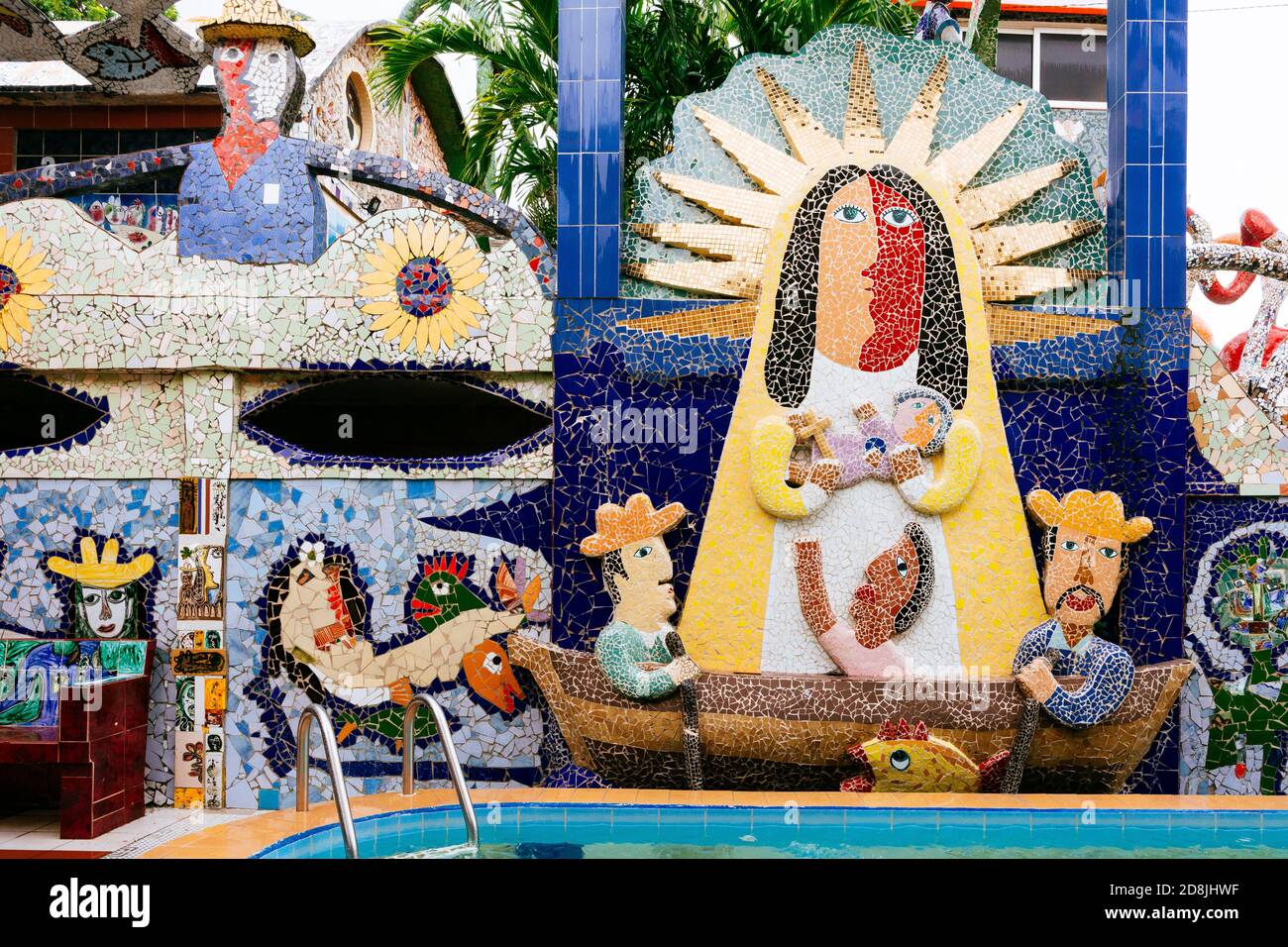 Artist Jose Rodriguez Fuster created Fusterland by decorated his own ...