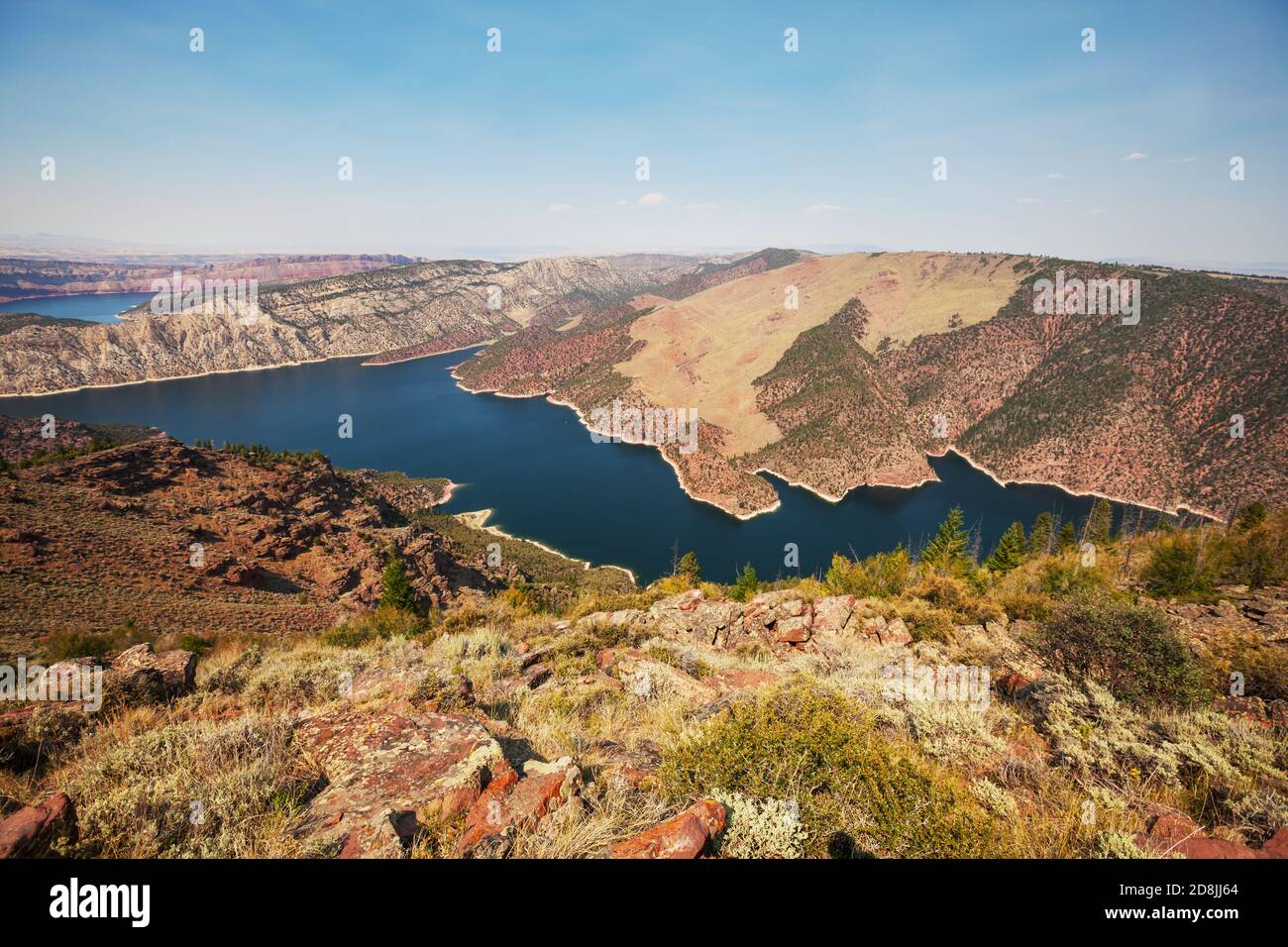 Flaming Gorge recreation area in Utah Stock Photo - Alamy