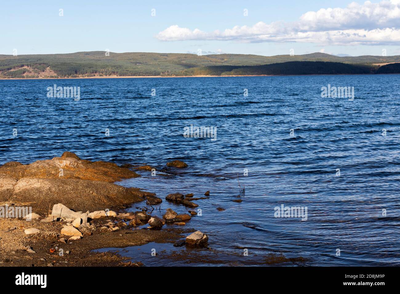 Amazing autumn view of Iskar Reservoir near city of Sofia, Bulgaria ...