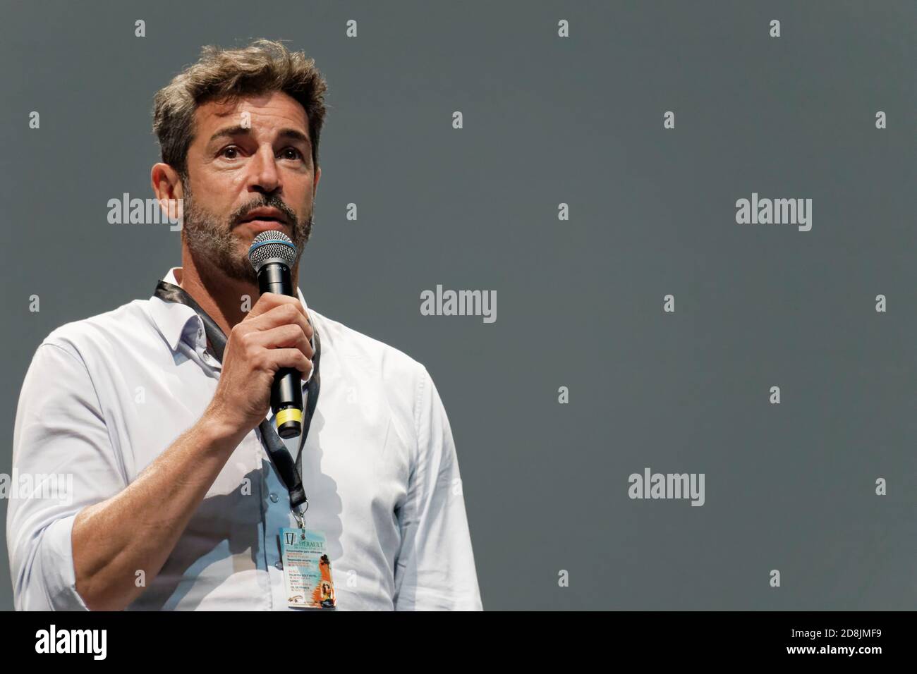 Cap of Agde, France.20th Sep, 2020. Xavier Lemaitre attends Les Herault ...