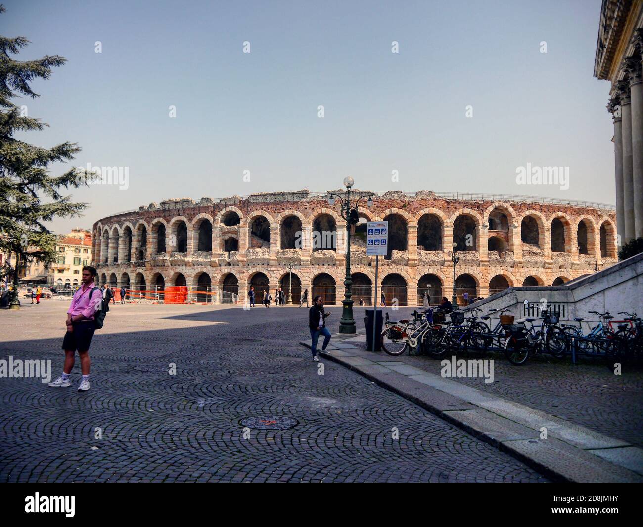 Verona Arena (amphitheater), Verona, Italy Stock Photo - Alamy