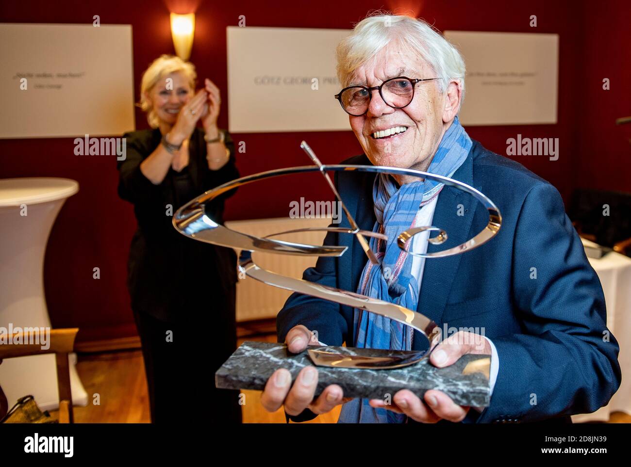 Hamburg, Germany. 30th Oct, 2020. Prize winner Peter Striebeck, actor ...