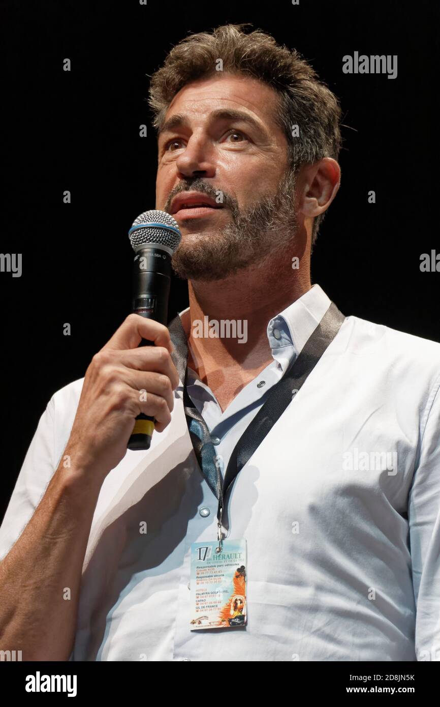 Cap of Agde, France.20th Sep, 2020. Xavier Lemaitre attends Les Herault ...