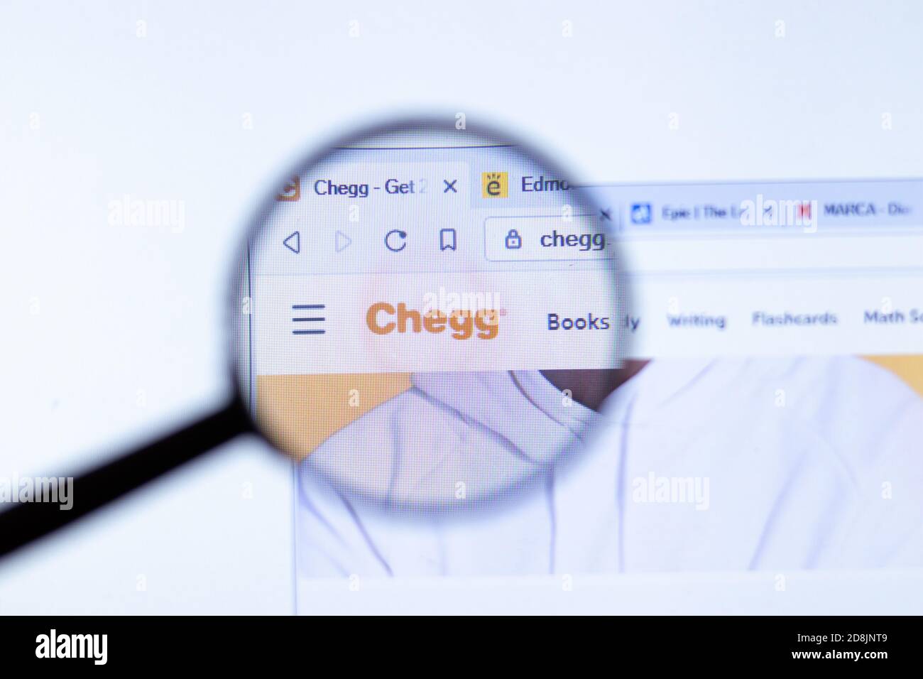 Chegg website hi-res stock photography and images - Alamy