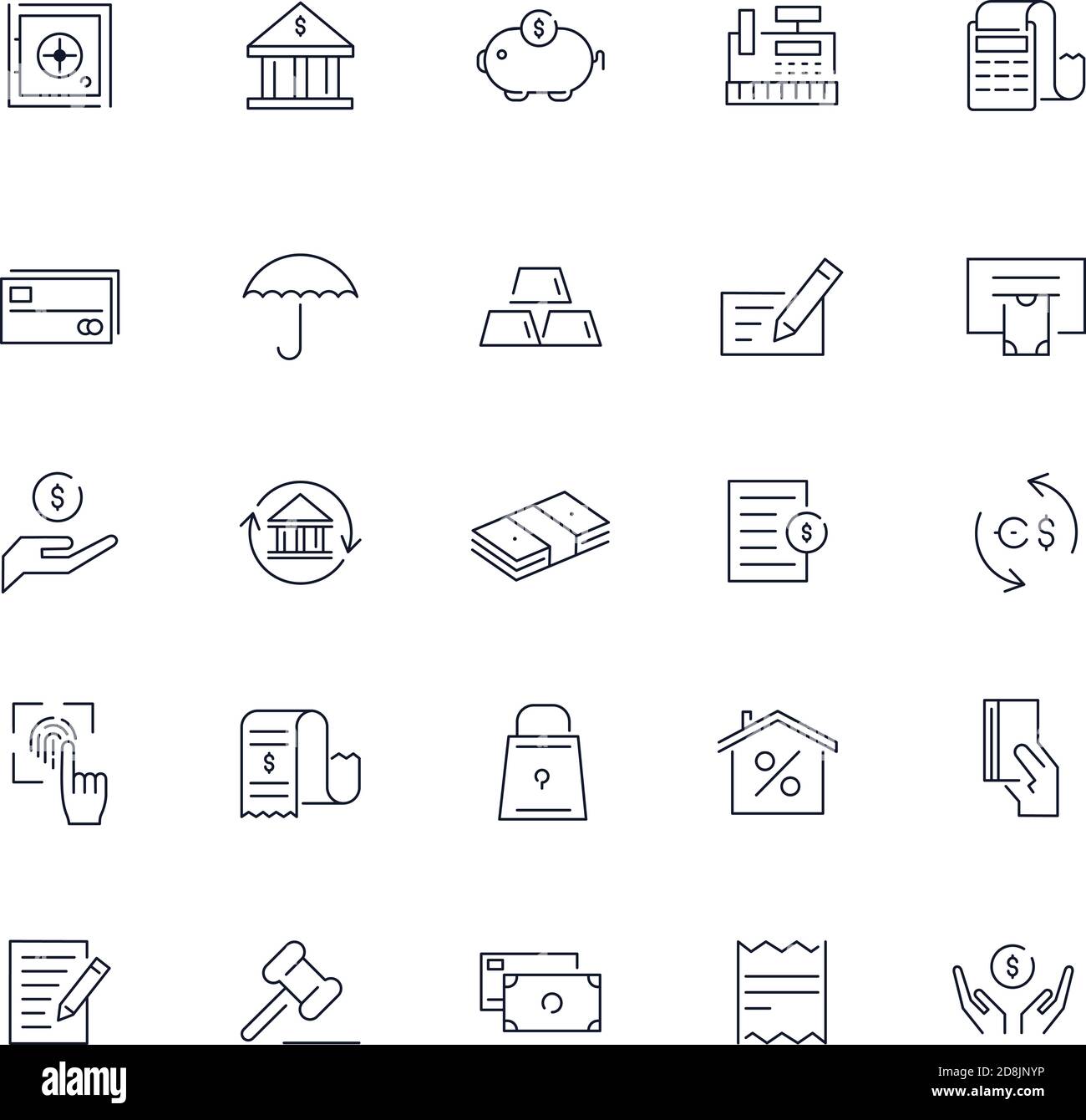 Bank build Stock Vector Images - Alamy