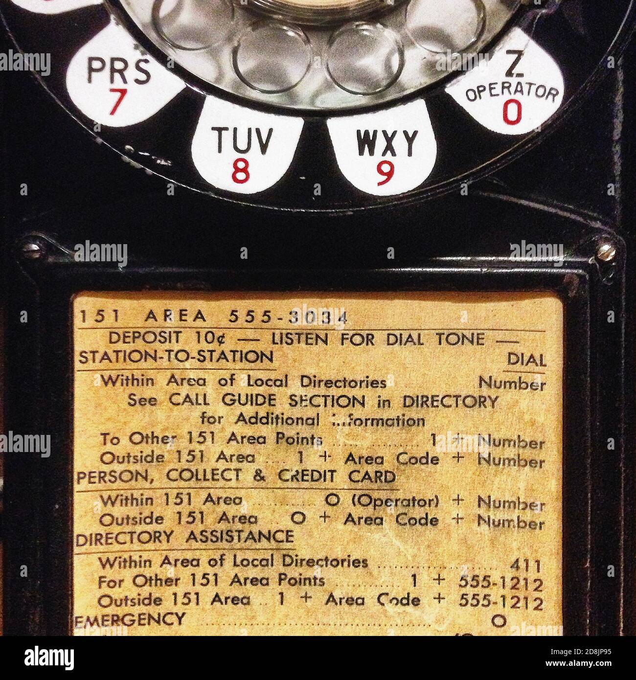 Old-Fashioned Pay Telephone Stock Photo - Alamy