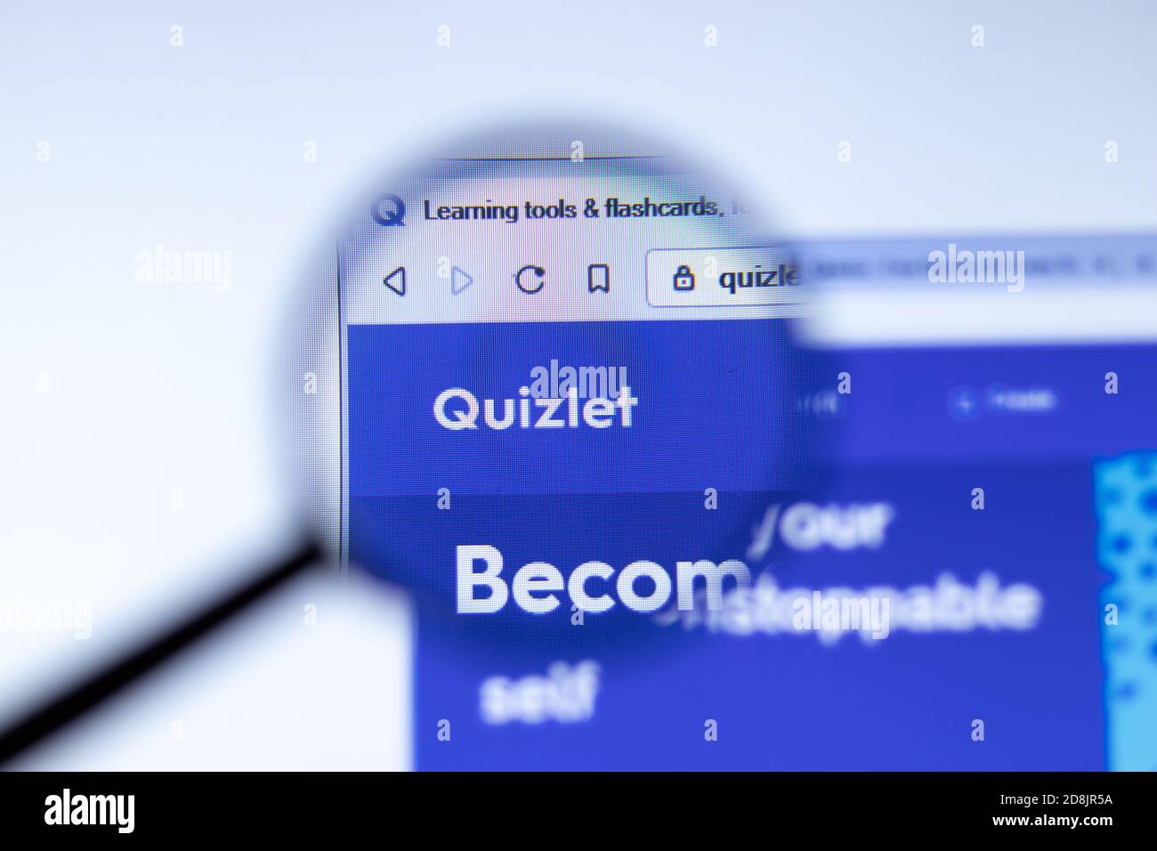 Quizlet logo hi-res stock photography and images - Alamy