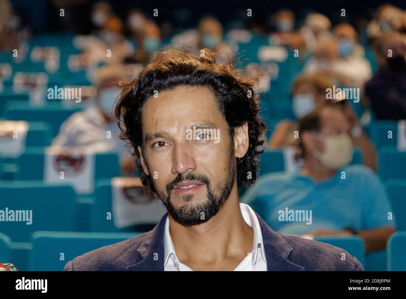 Cap of Agde, France.20th Sep, 2020. Stany Coppet attends Les Herault ...