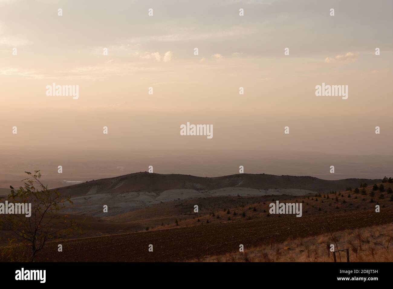 Landscape of Polatli, Battlefield of Historic Battle of Sakarya Stock ...