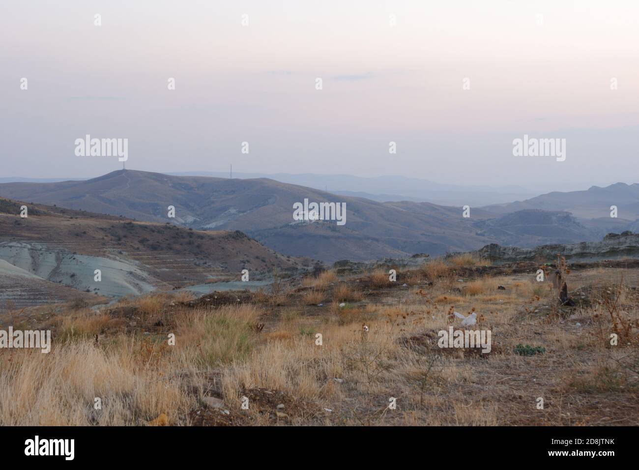 Landscape of Polatli, Battlefield of Historic Battle of Sakarya Stock ...