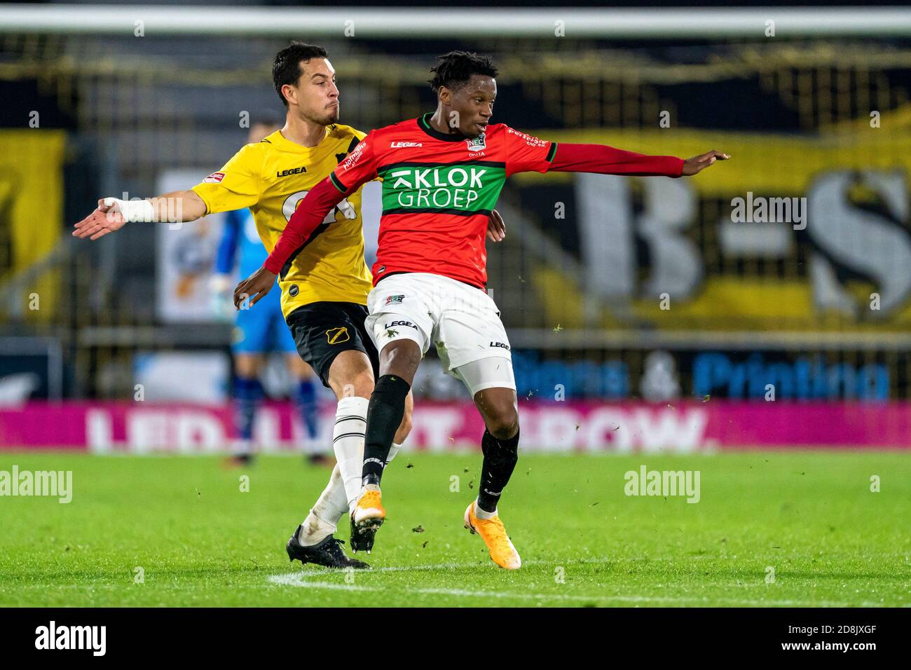 BREDA, Netherlands. 30th Oct, 2020. football, NAC Rat Verleghstadium ...