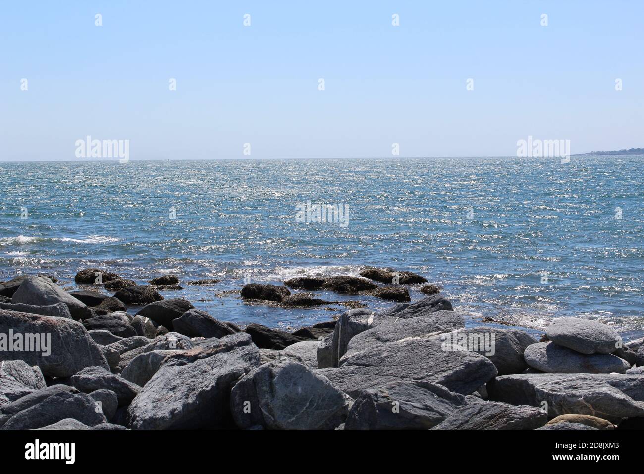 Rocky Ocean Shoreline Stock Photo - Alamy