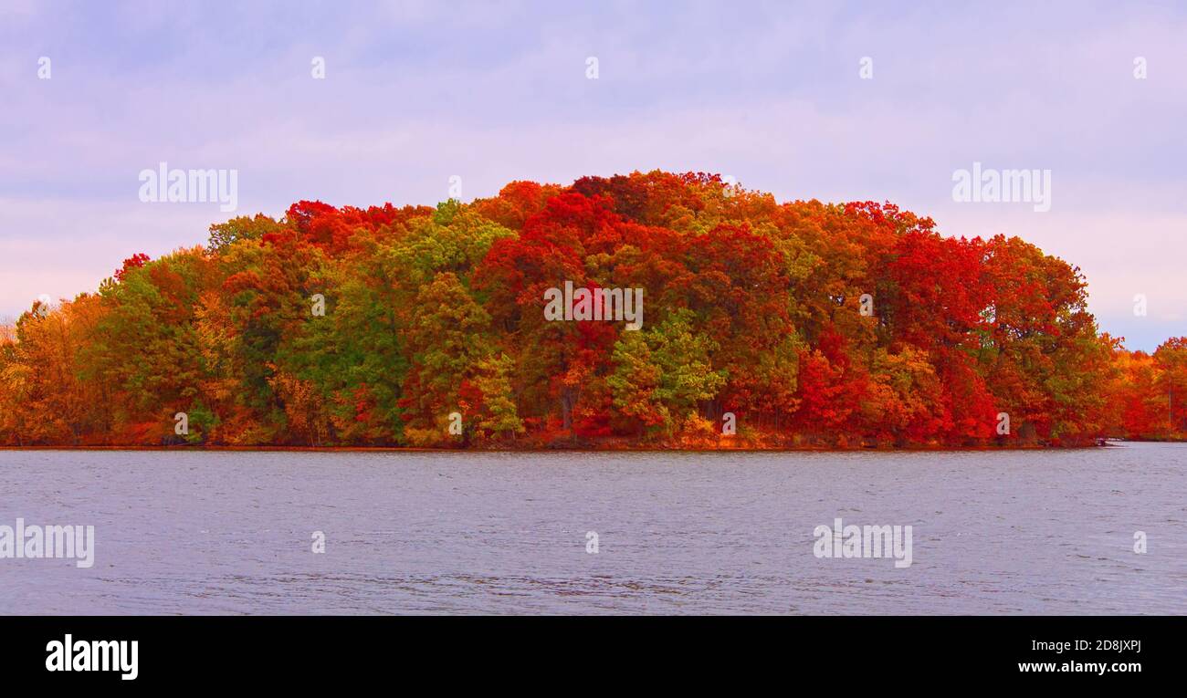 Autumn in Sleepy Hollow Stock Photo - Alamy