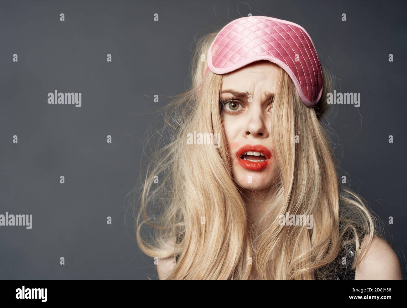 Woman smeared with bright hi-res stock photography and images - Alamy