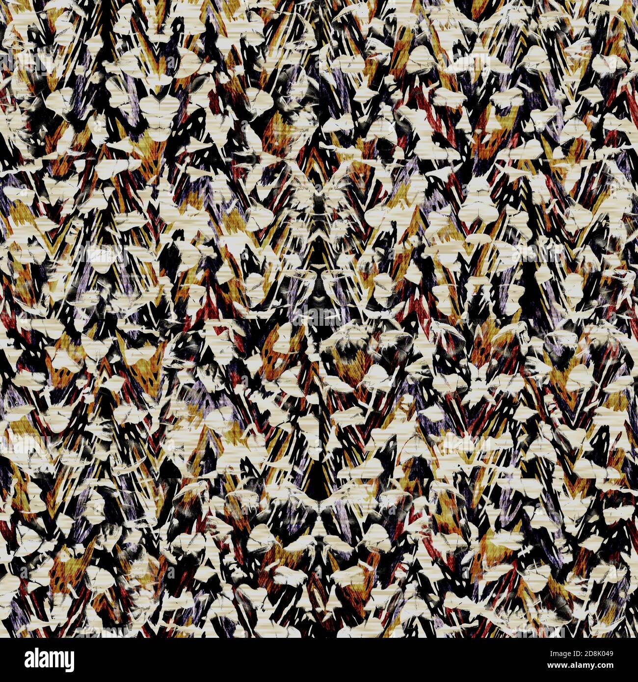 Seamless modern sepia camo print texture background. Worn mottled ...