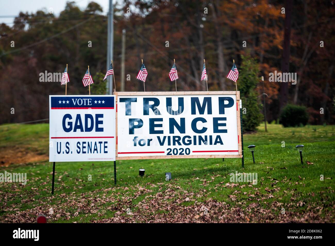 Waynesboro, USA - October 27, 2020: Trump Pence for Virginia 2020 ...