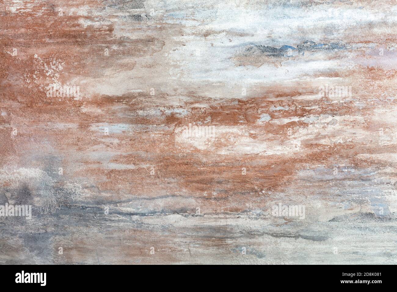 Old plaster texture in gray, beige, brown and blue tones as part of a ...