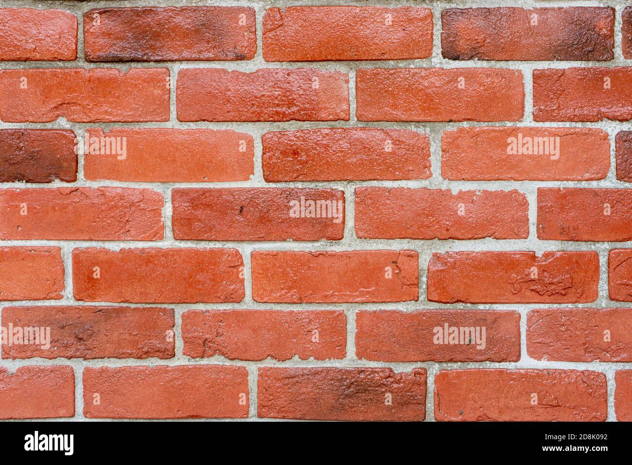 Brick wall made of red bricks. Classic masonry Stock Photo - Alamy