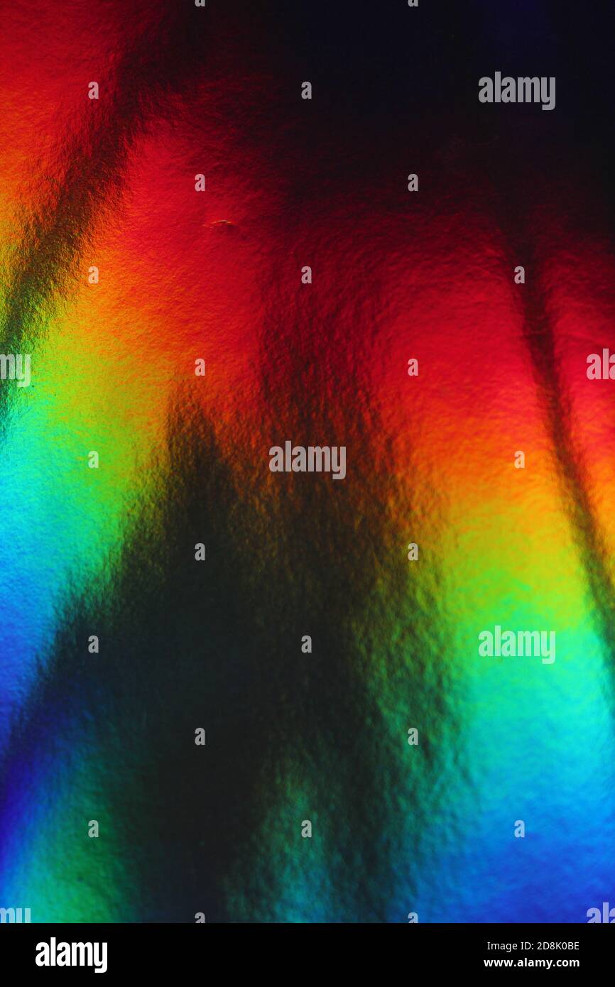 Shadow of two persons and rainbow colours Stock Photo - Alamy