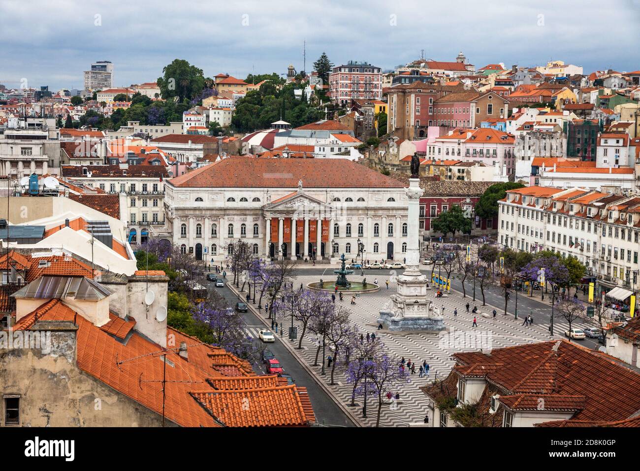 Aerial view of lisbon hi-res stock photography and images - Alamy