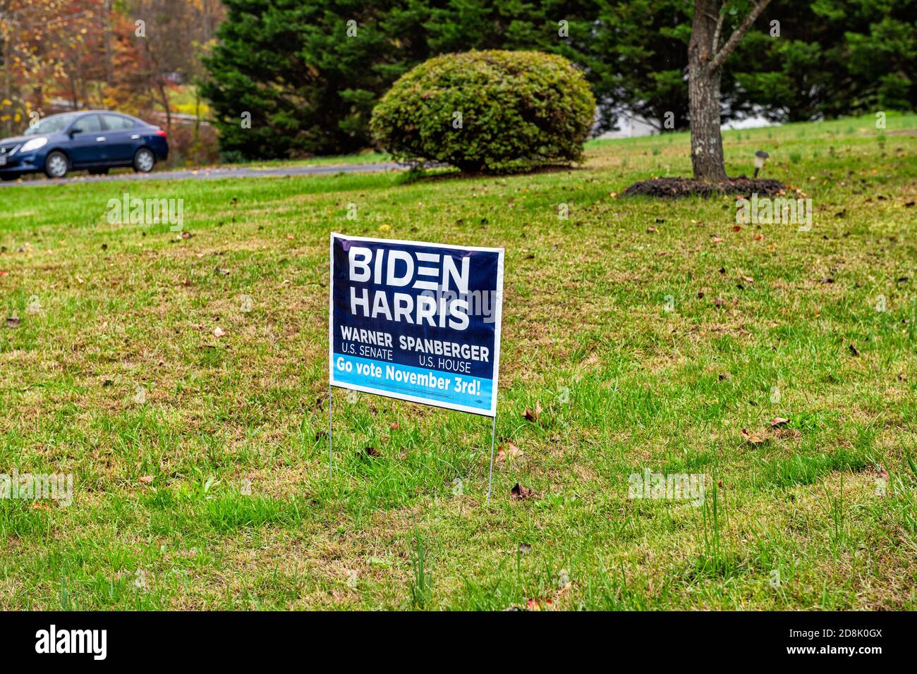 Washington, USA - October 27, 2020: Presidential election political ...