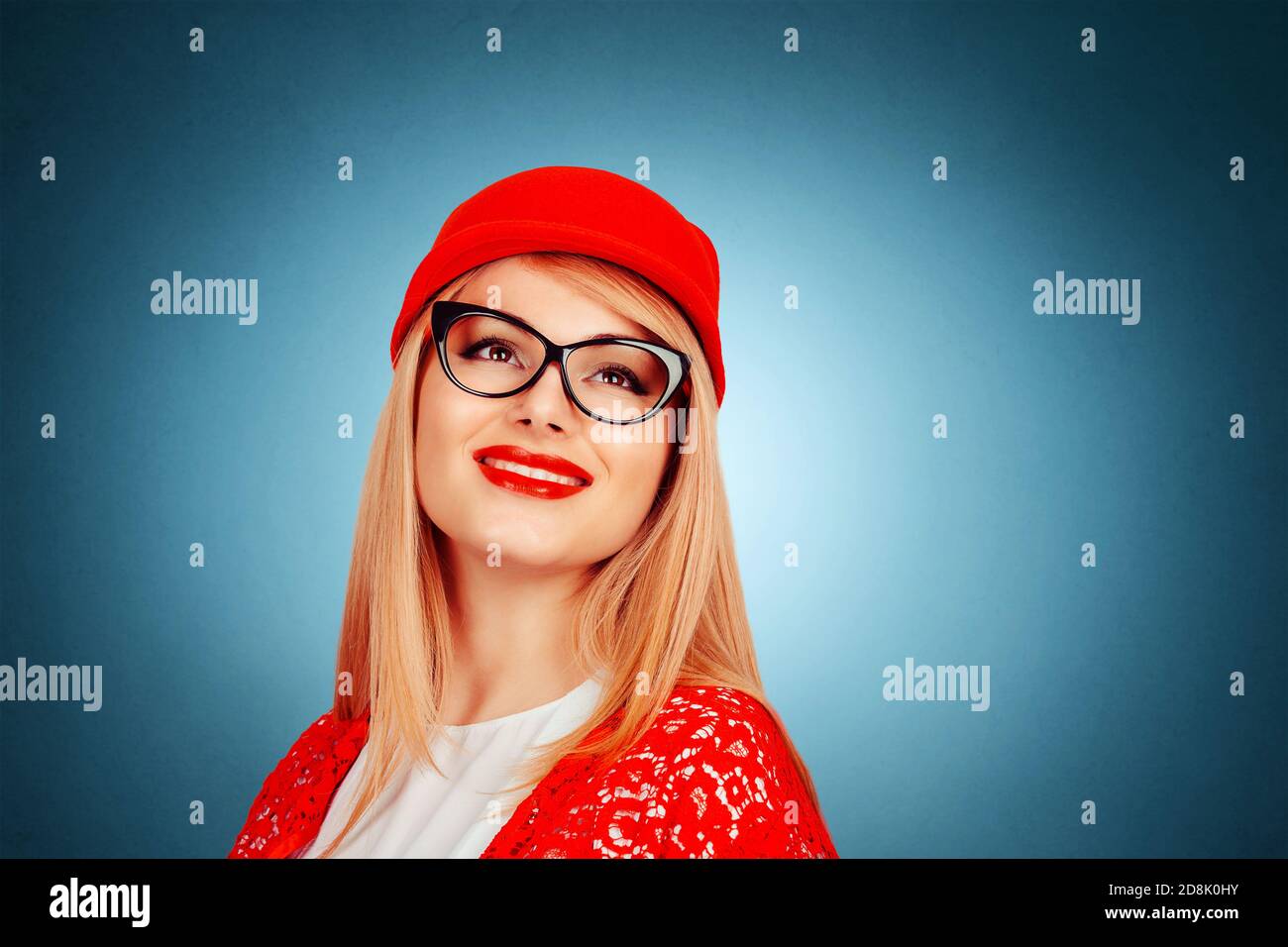 Wearing red baseball cap hi-res stock photography and images - Alamy
