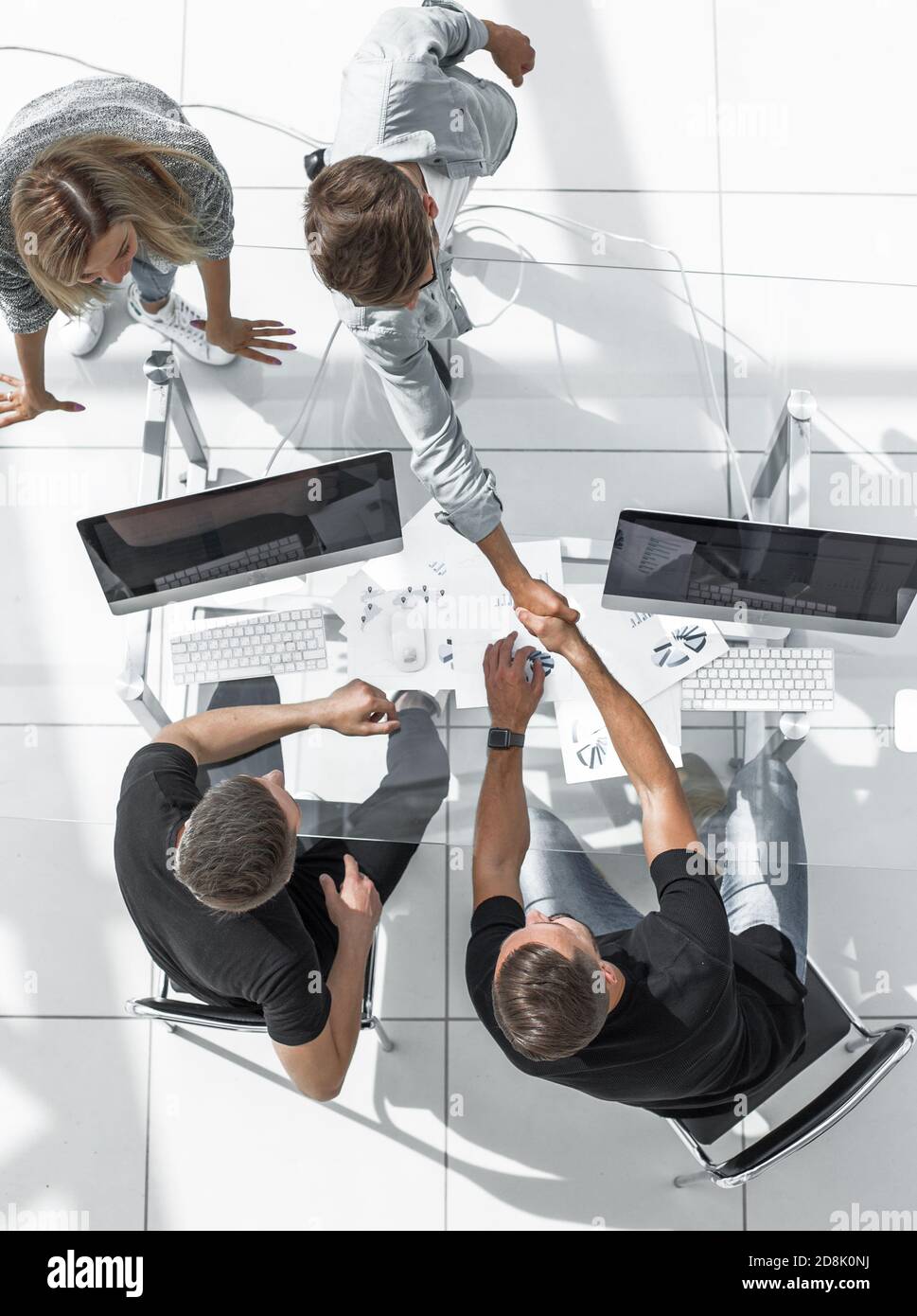 young people at the interview Stock Photo - Alamy