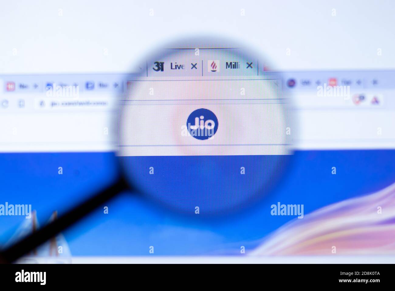 Jio logo hi-res stock photography and images - Alamy