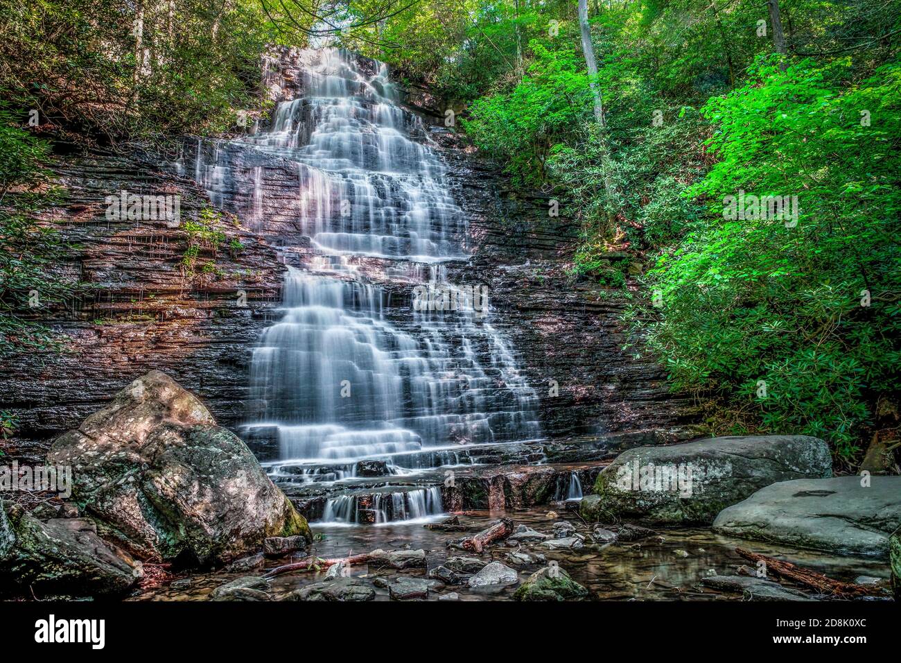 Cherokee national forest mist hi-res stock photography and images - Alamy