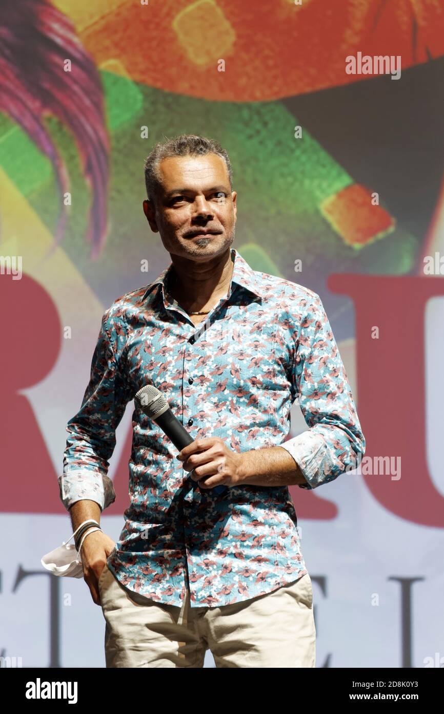 Cap of Agde, France. 19th Sept, 2020. Marc Barrat attends Les Herault ...