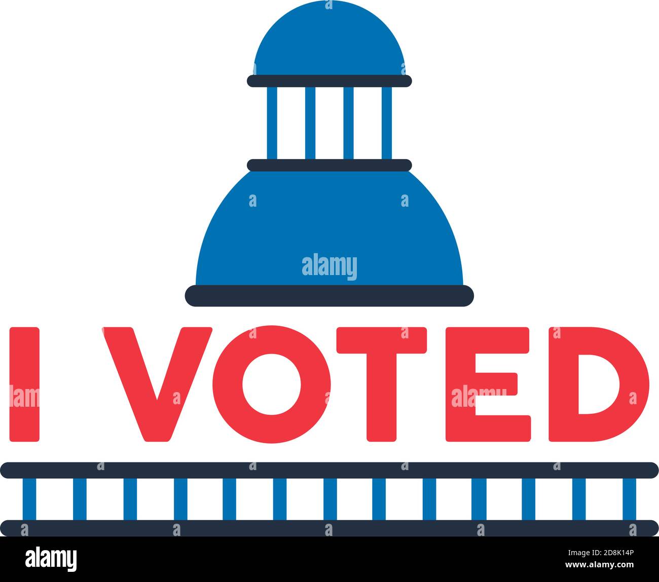 Usa i voted Stock Vector Images - Alamy