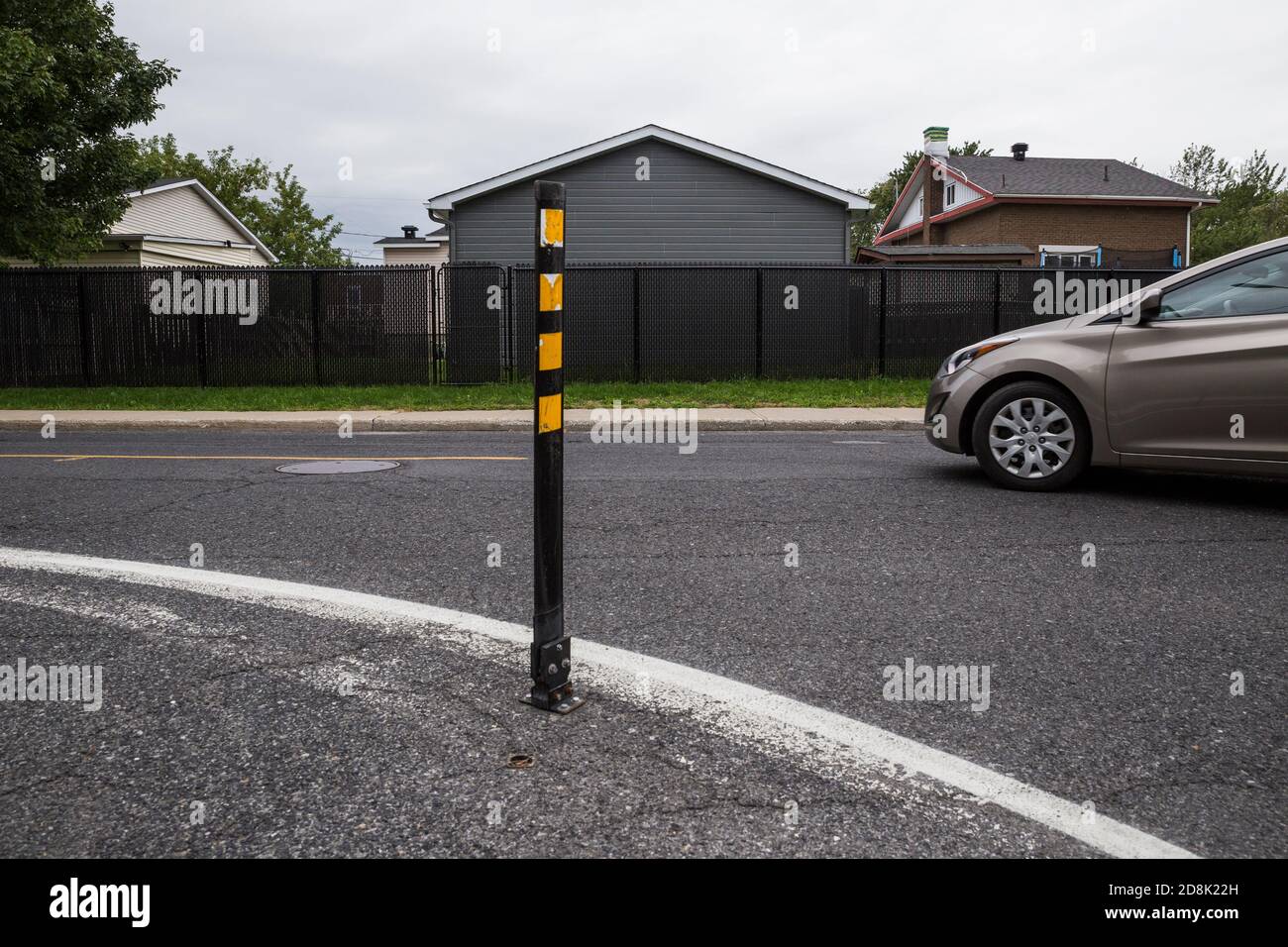 A suburban road in Longueuil, Quebec, Canada Stock Photo - Alamy