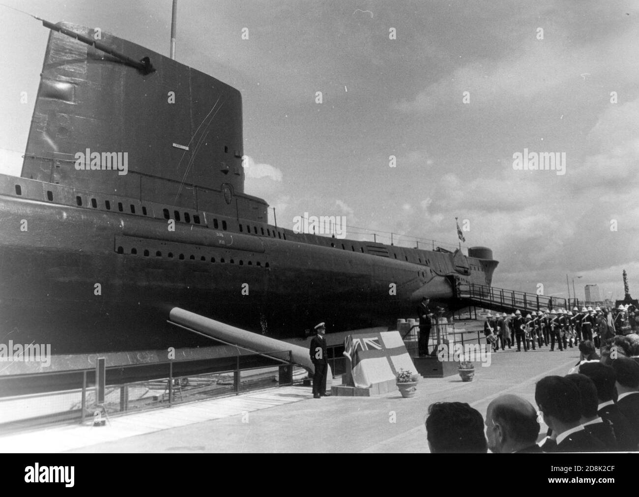 THE OFFICIAL OPENING OF THE SUBMARINE MUSEUM AT GOSPORT WITH HMS ...