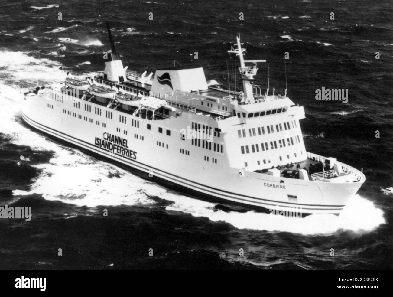CHANNEL ISLANDS FERRIES VESSEL CORBIERE Stock Photo - Alamy