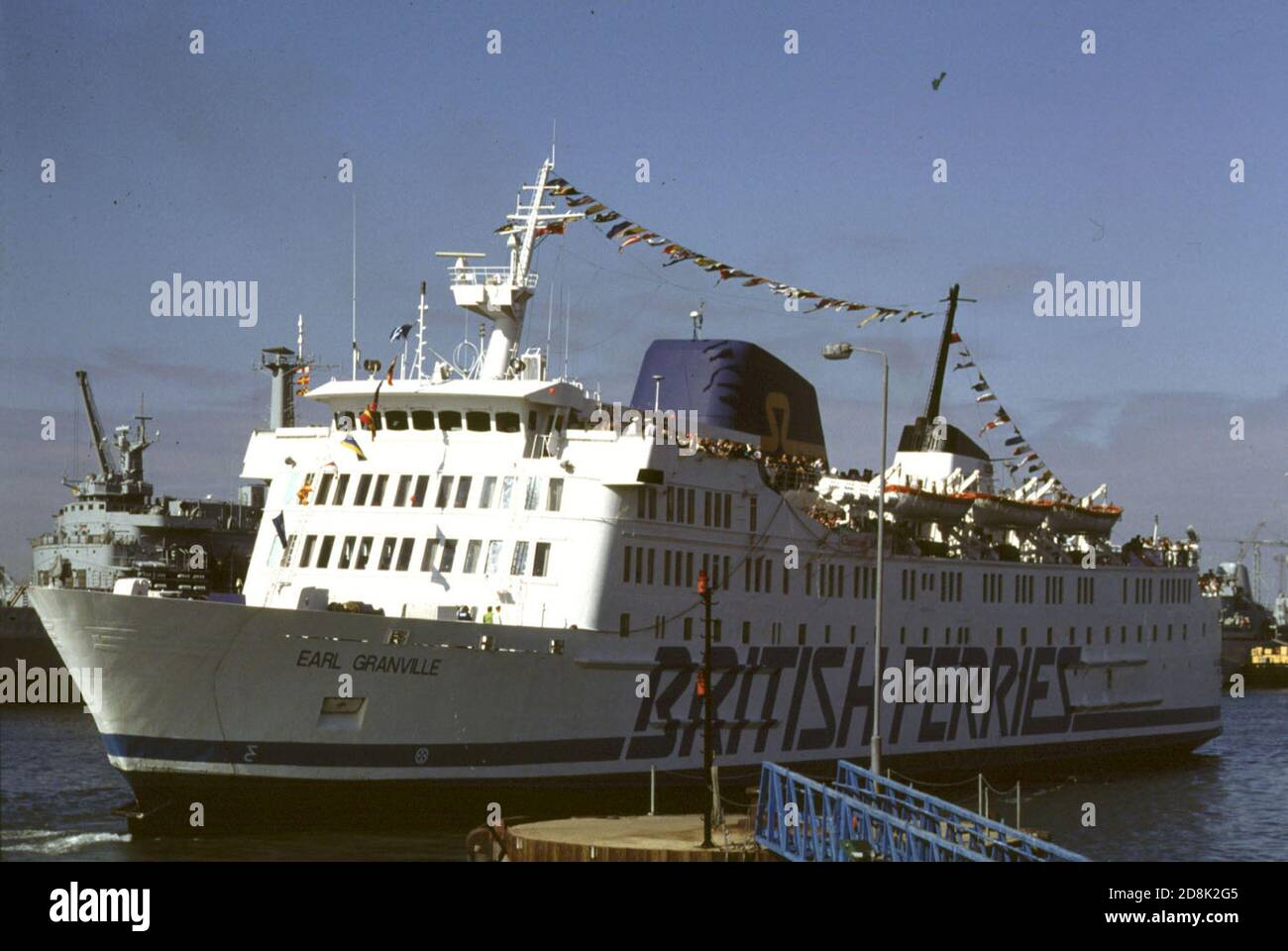 BRITISH FERRIES VESSEL EARL GRANVILLE Stock Photo - Alamy