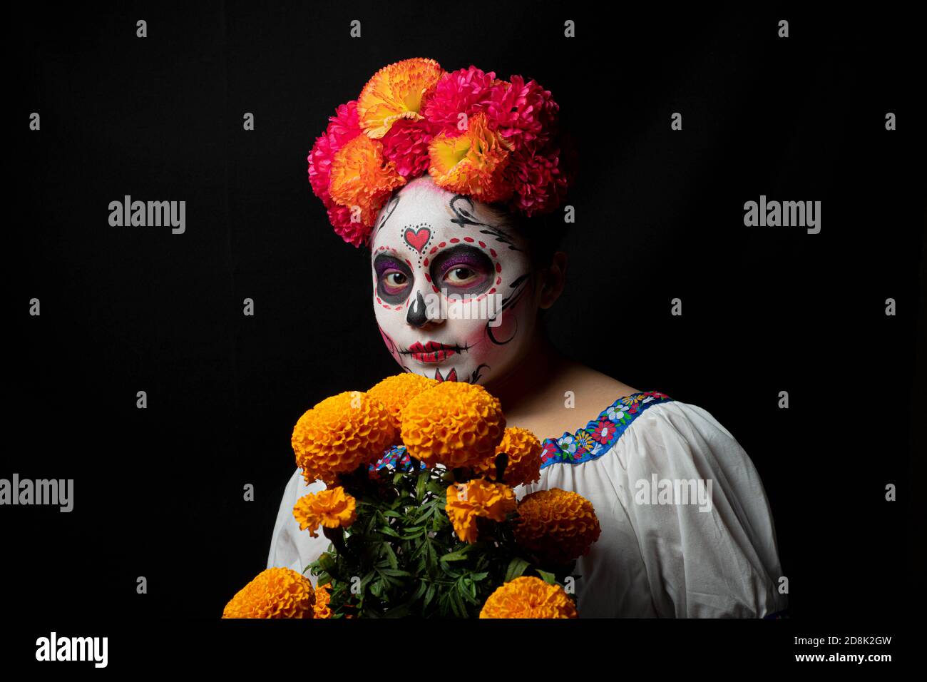 Catrina costume hi-res stock photography and images - Alamy
