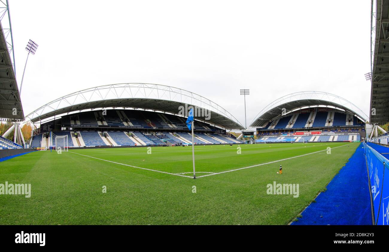 Interior view of the John Smith’s stadium Stock Photo - Alamy