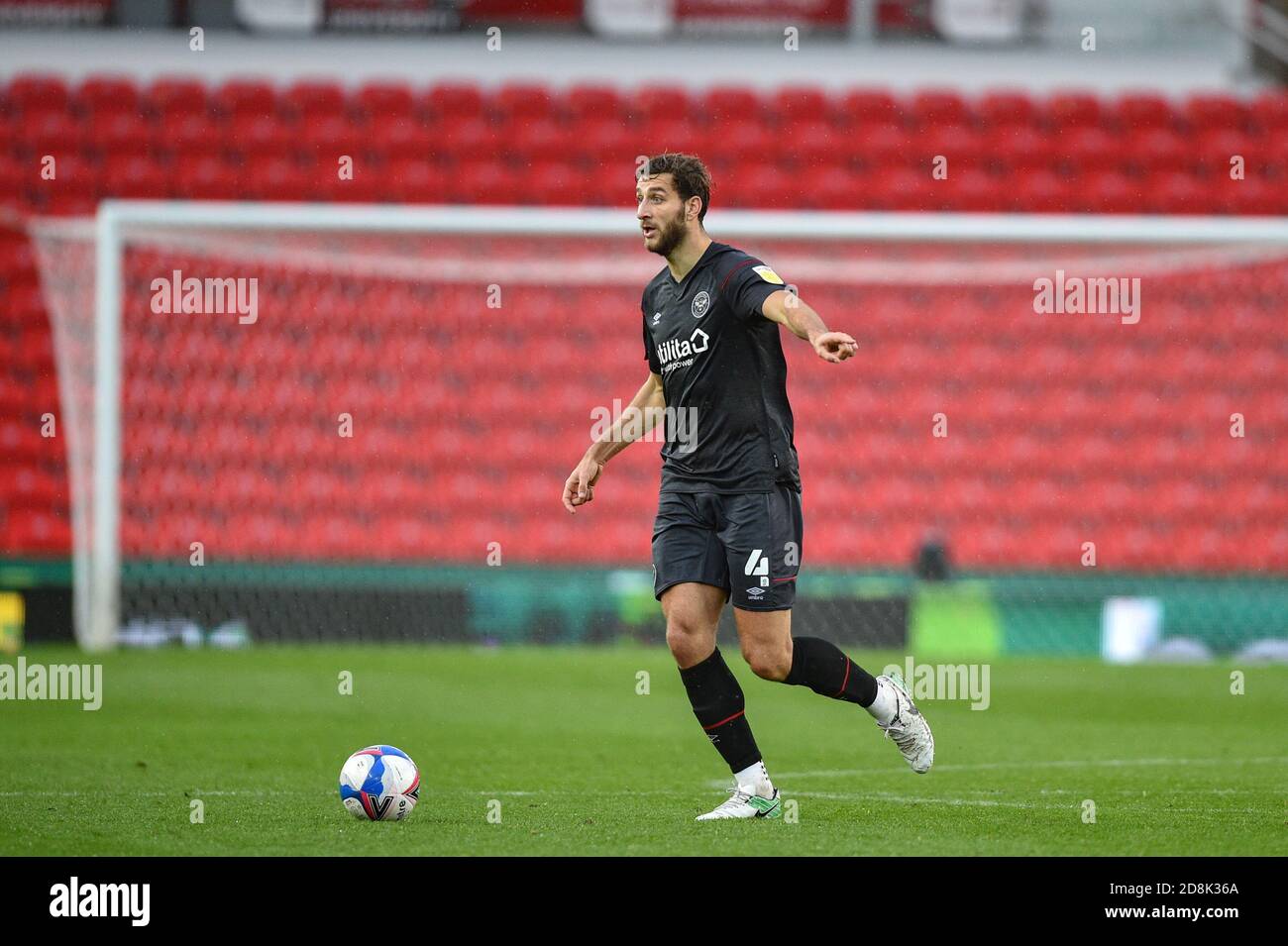 Charlie Goode (4) of Brentford during the game Stock Photo - Alamy